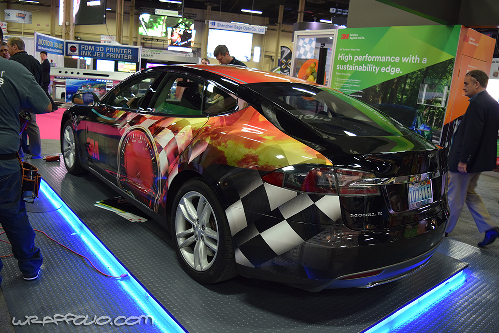 3M Tesla Model S wrap Demo | Wrapfolio