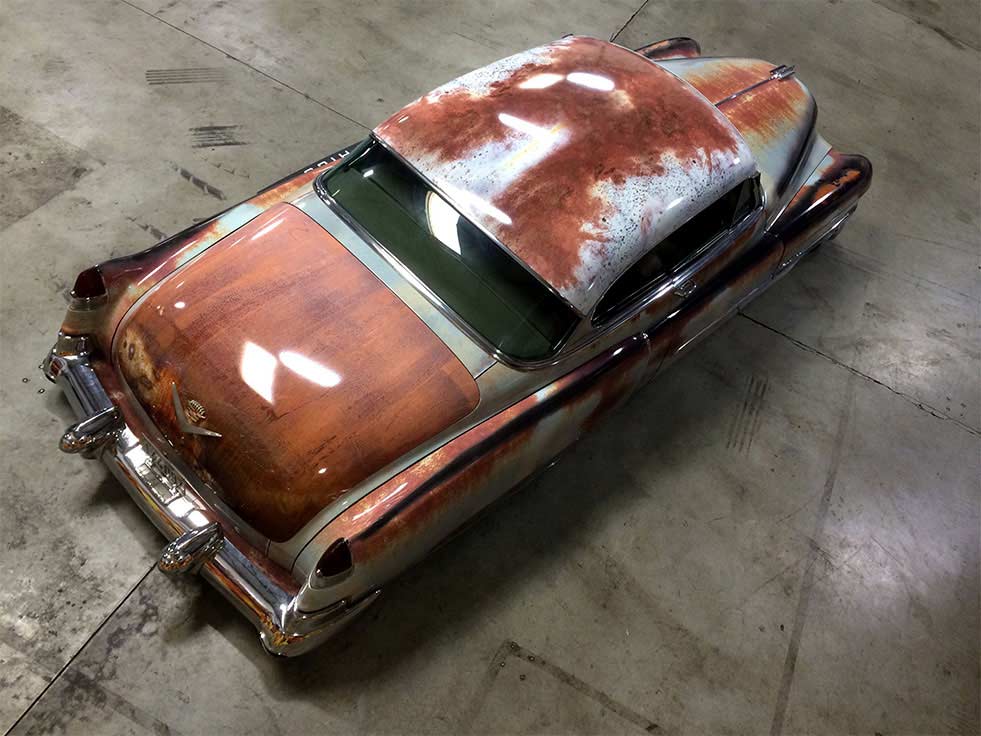 Cadillac Rust Wrap