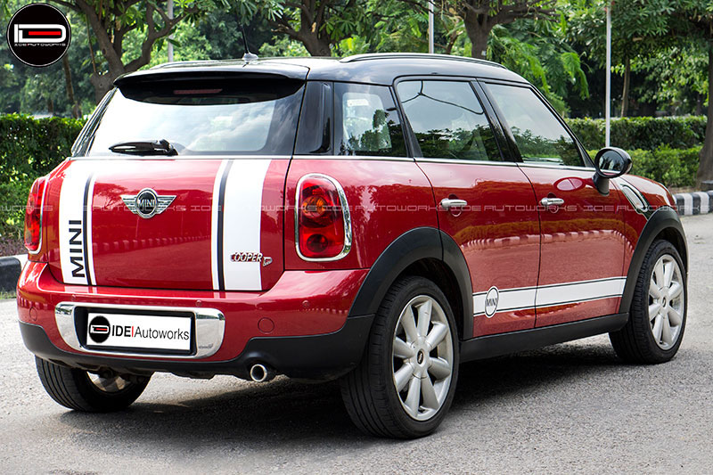 Mini Countryman Racing Stripes | Wrapfolio